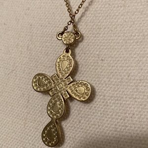 Avon | Jewelry | Vintage Avon Cross With Necklace | Poshmark